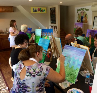 Paint and Lunch | Paint Party Farm