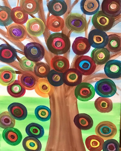 Kandinsky Tree | Paint Party Farm