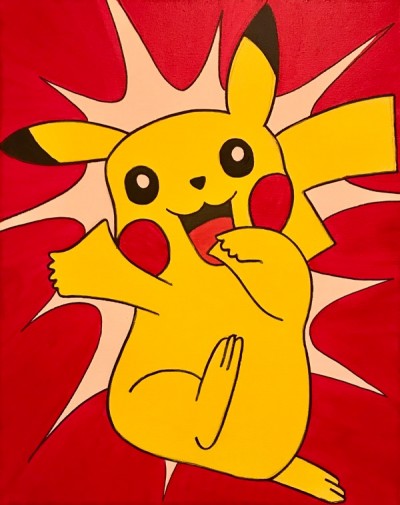 Pikachu | Paint Party Farm